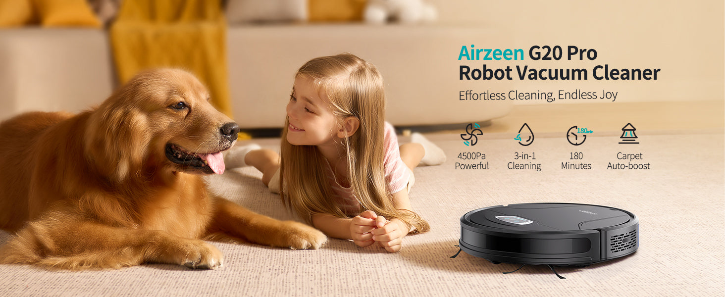 Robot Vacuum Cleaner G20 Pro – Airzeen